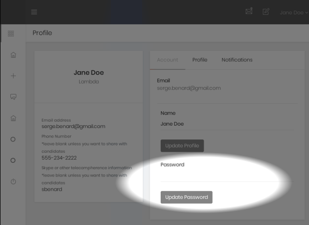 How To Change Your Password | Interviewer Assistant